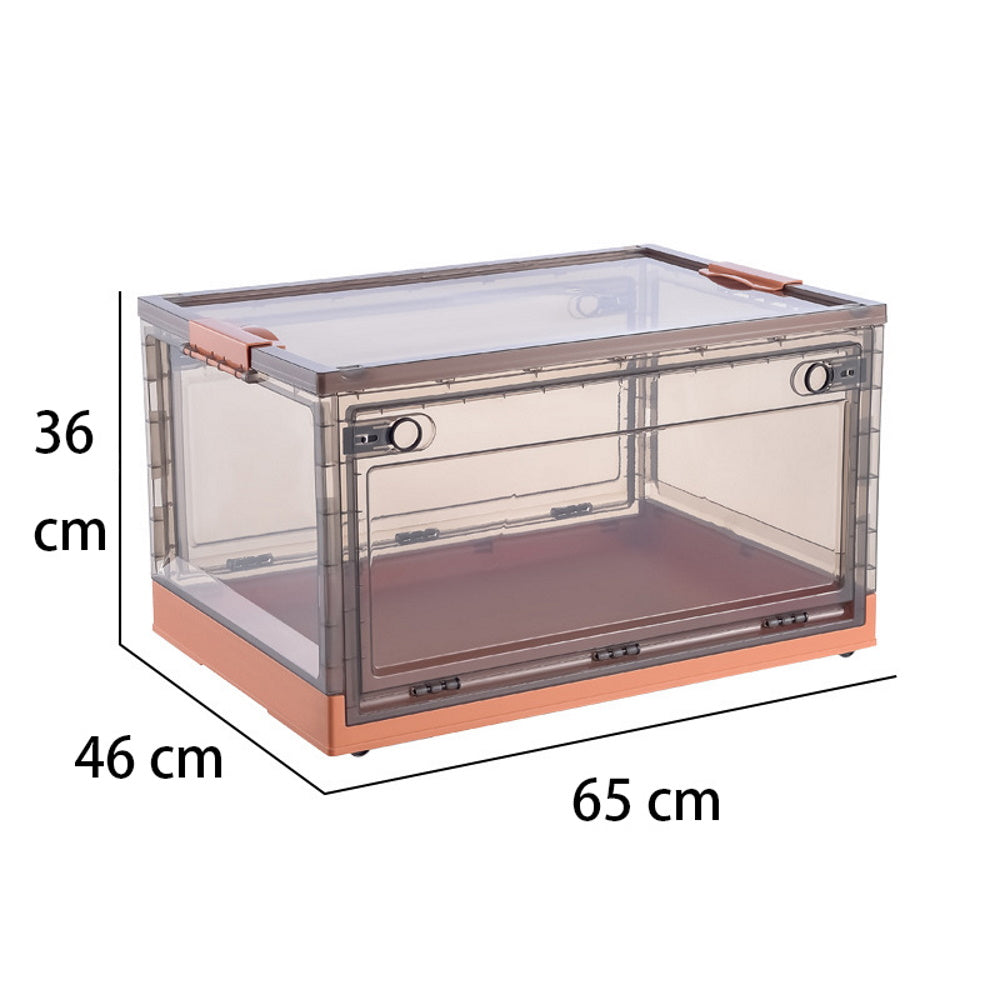 105L Closet's Foldable/Stackable Storage Box | Brands