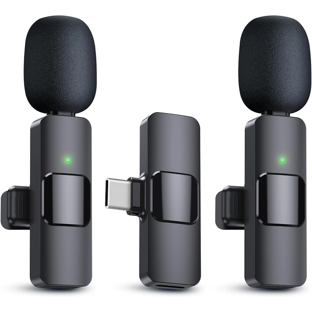 2pk USB-C Wireless Microphone | Brands